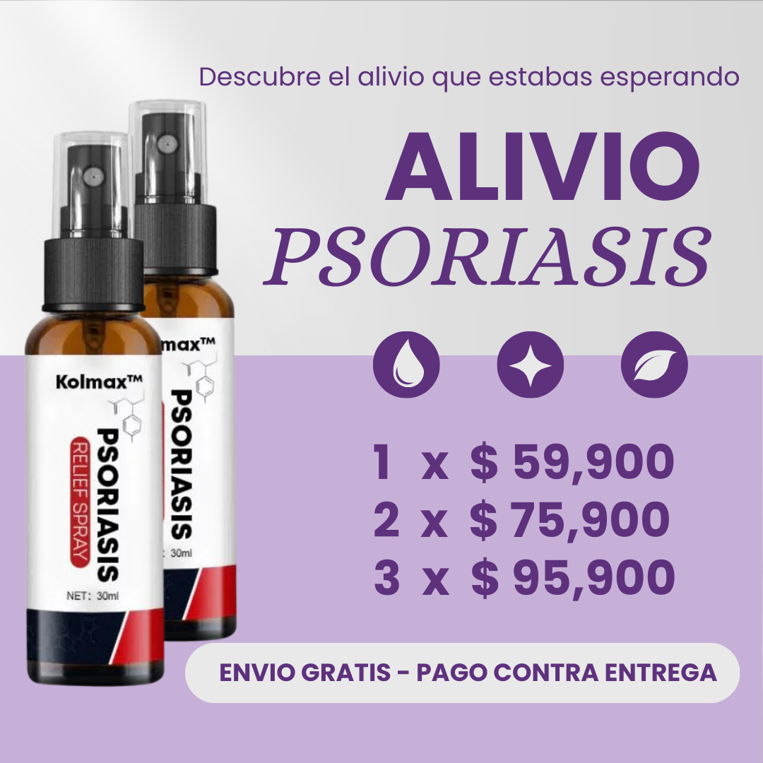 Kolmax - Tratamiento en Aerosol para la Psoriasis – Merkania